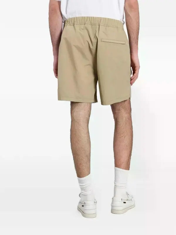 GRIFONI Elasticated Waistband Patch Pocket Shorts