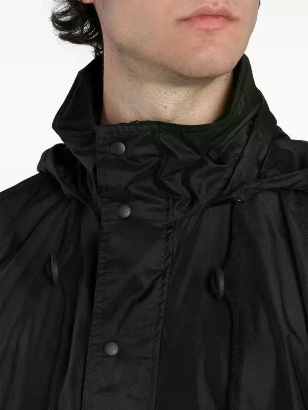 Aspesi Hooded Press-stud Jacket