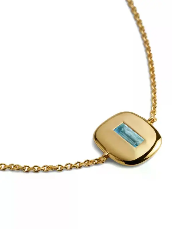 Monica Vinader Tone Gemdrop Topaz Bracelet