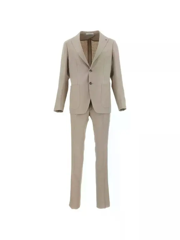 Tagliatore Montecarlo Linen Suit - Grey