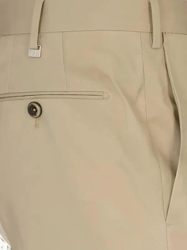 PT TORINO Pressed Crease Slim-fit Trousers
