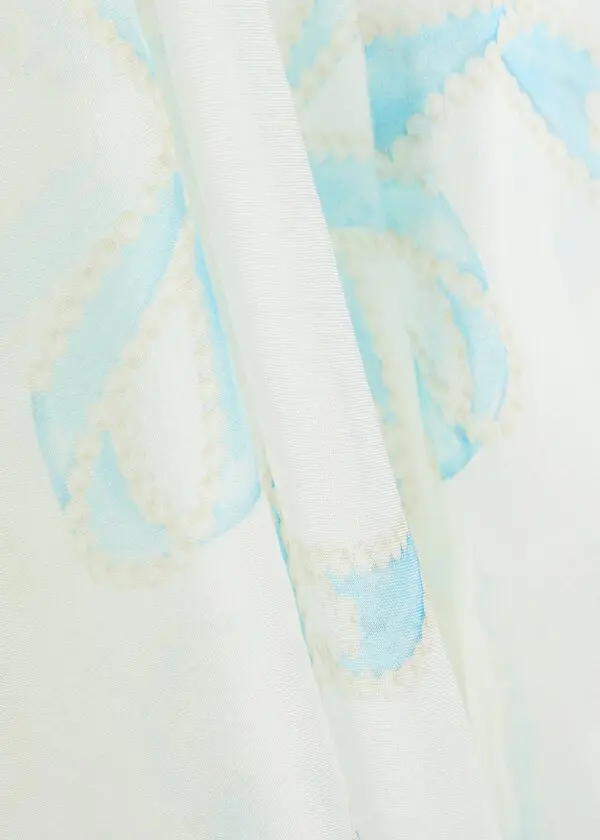 SKIMS Lace Silk Babydoll Dress