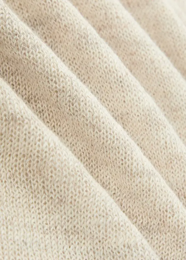 Our Legacy Rue Fine-knit Linen-blend Jumper - Ivory