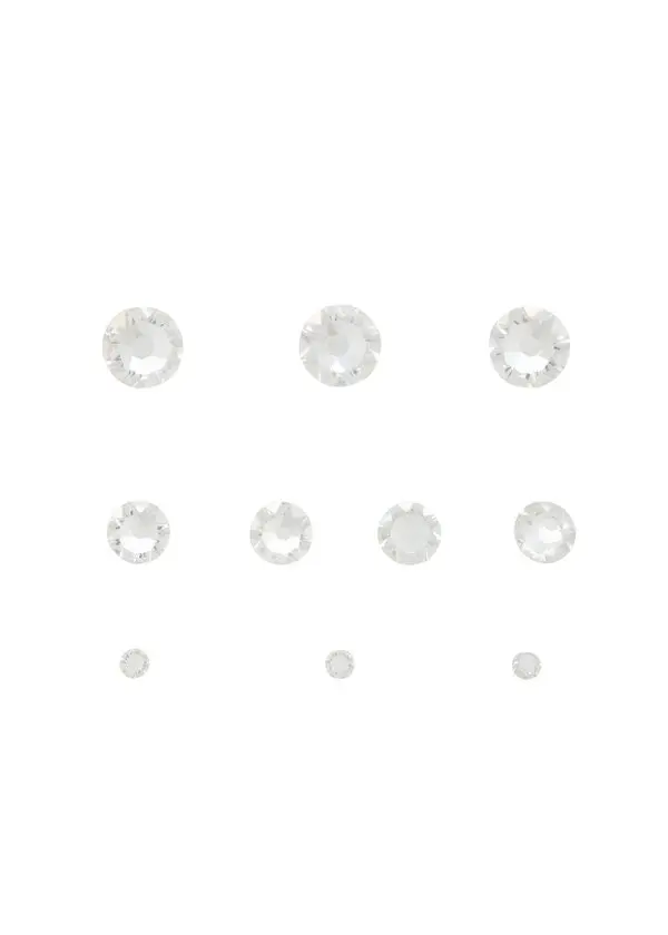 JENNIFER BEHR Kira Crystal-embellished Hair Magnets - Silver