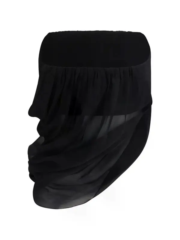 FRANCESCO MURANO Draped Strapless Blouse
