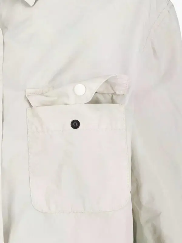 Aspesi Spread Collar Long Sleeve Shirt - Neutrals