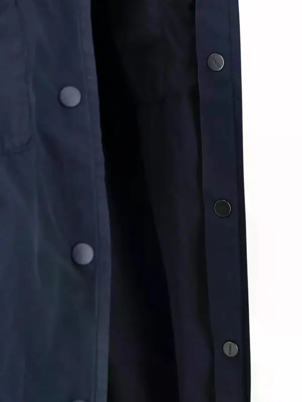 Aspesi Long-sleeve Shirt With Flap Pockets - Blue