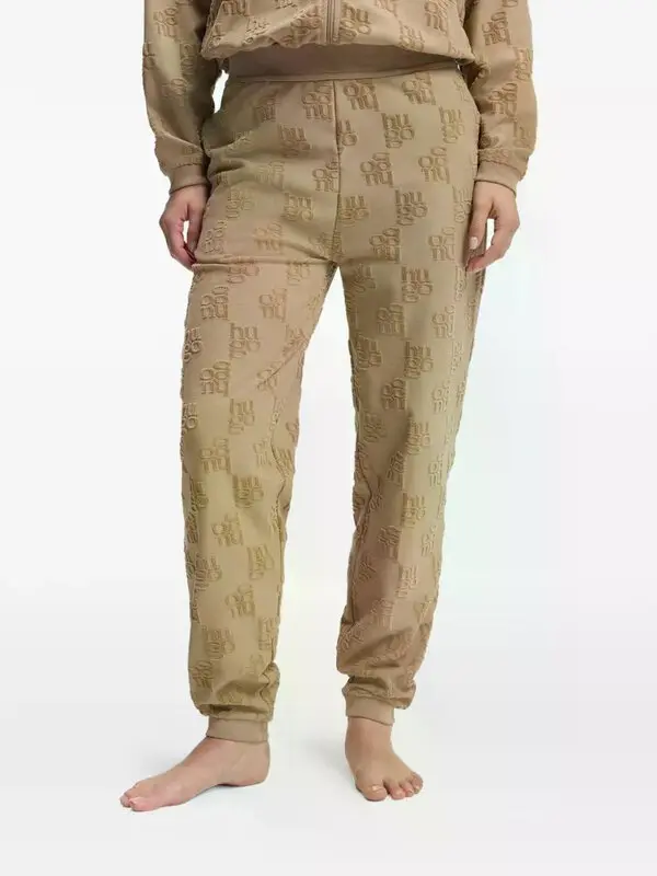 Hugo Terry-textured Logo Track Pants