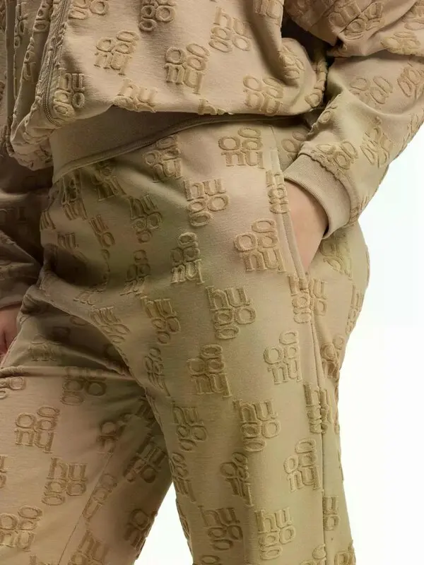 Hugo Terry-textured Logo Track Pants
