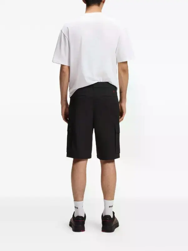 Hugo Rb Pleated Cargo Shorts