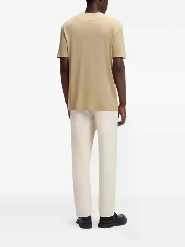 Hugo Slub-texture Short-sleeve T-shirt