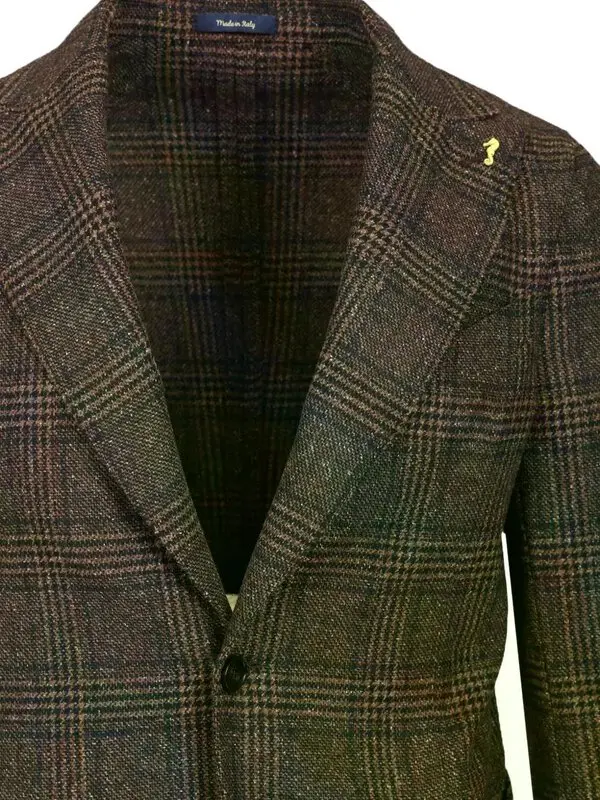 GUARINUCCI Prince Of Wales Check Blazer