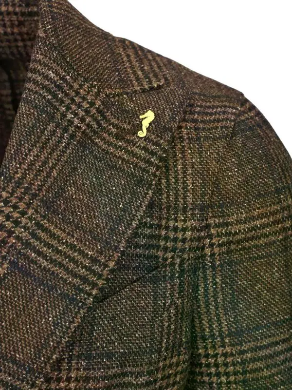 GUARINUCCI Prince Of Wales Check Blazer