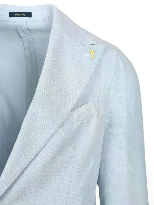 GUARINUCCI Single-breasted Patch-pocket Blazer