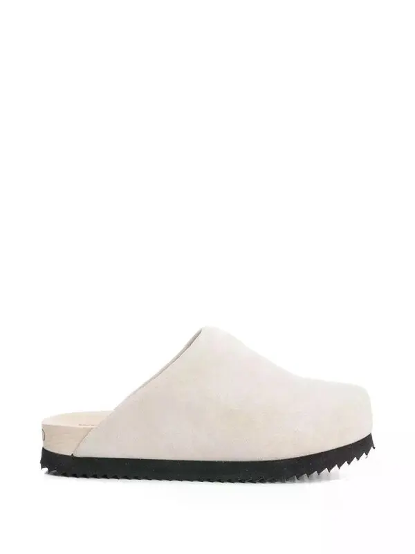 WUD Stem Clogs In Suede