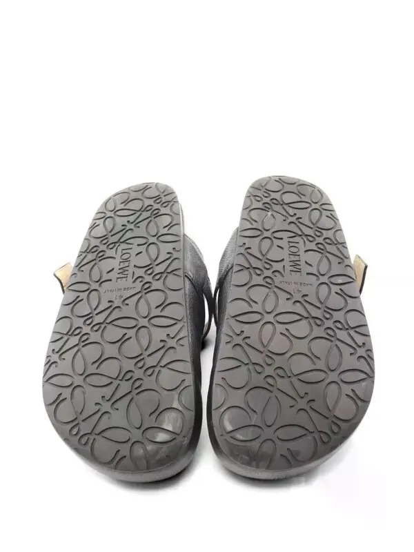 Loewe 2000s Anagram Slingback Sandals