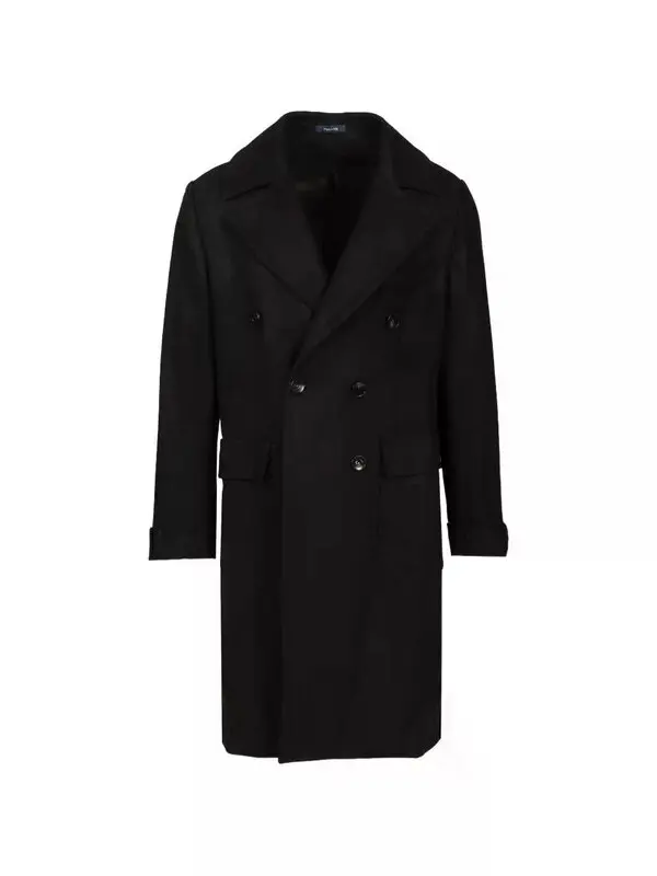 GUARINUCCI Guarinicci Double-breasted Wool Coat