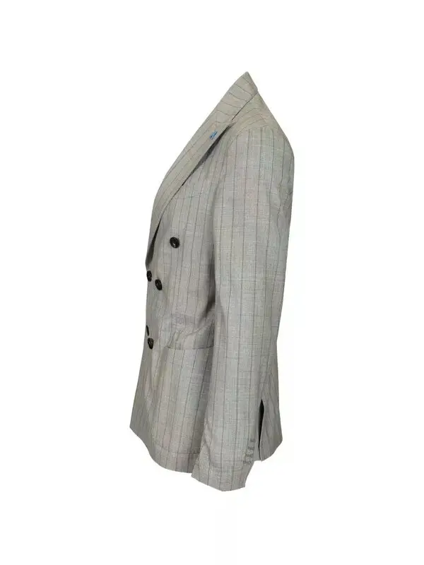 GUARINUCCI Pinstripe Double-breasted Suit