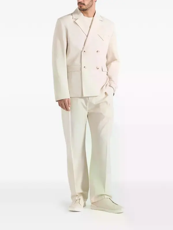 Manière De Voir Didier Double-breasted Linen Jacket