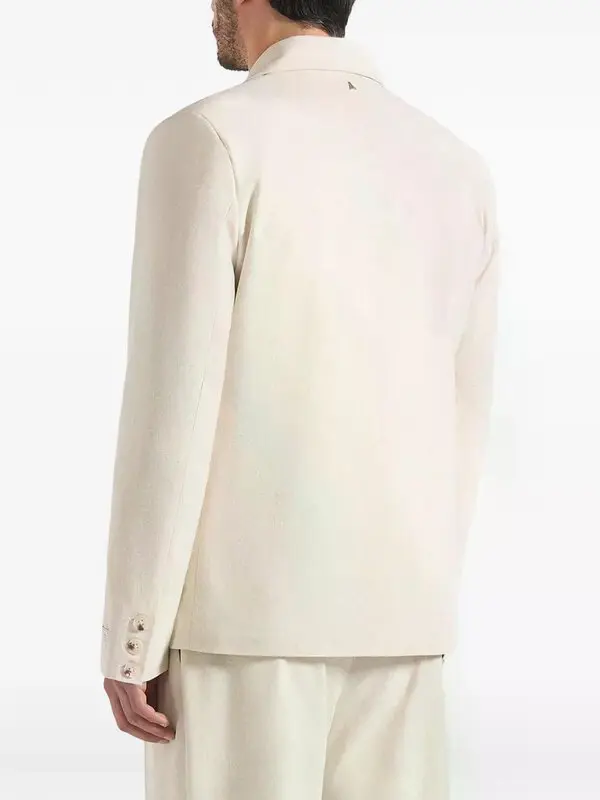 Manière De Voir Didier Double-breasted Linen Jacket
