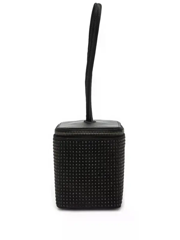 Gucci 20th Century Studded Leather Vanity Bag - Black