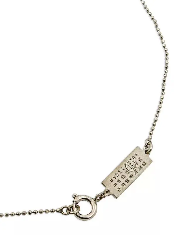 MAISON MARGIELA Tone Crystal Pendant Necklace