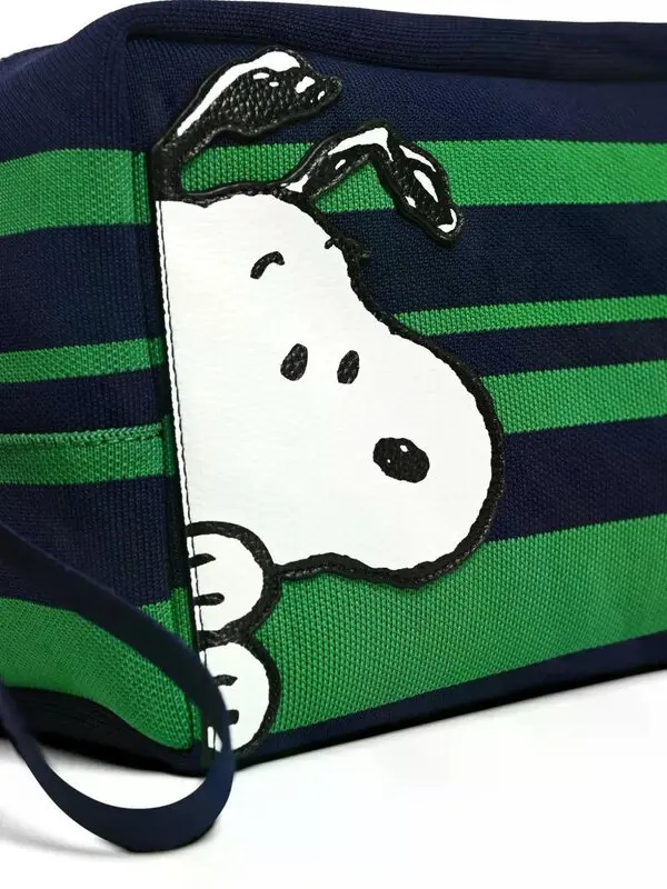 Essentiel Antwerp X Peanuts™ Striped Clutch Bag - Blue