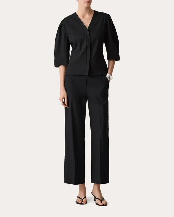 Theory Good Linen Classic Relaxed Trousers