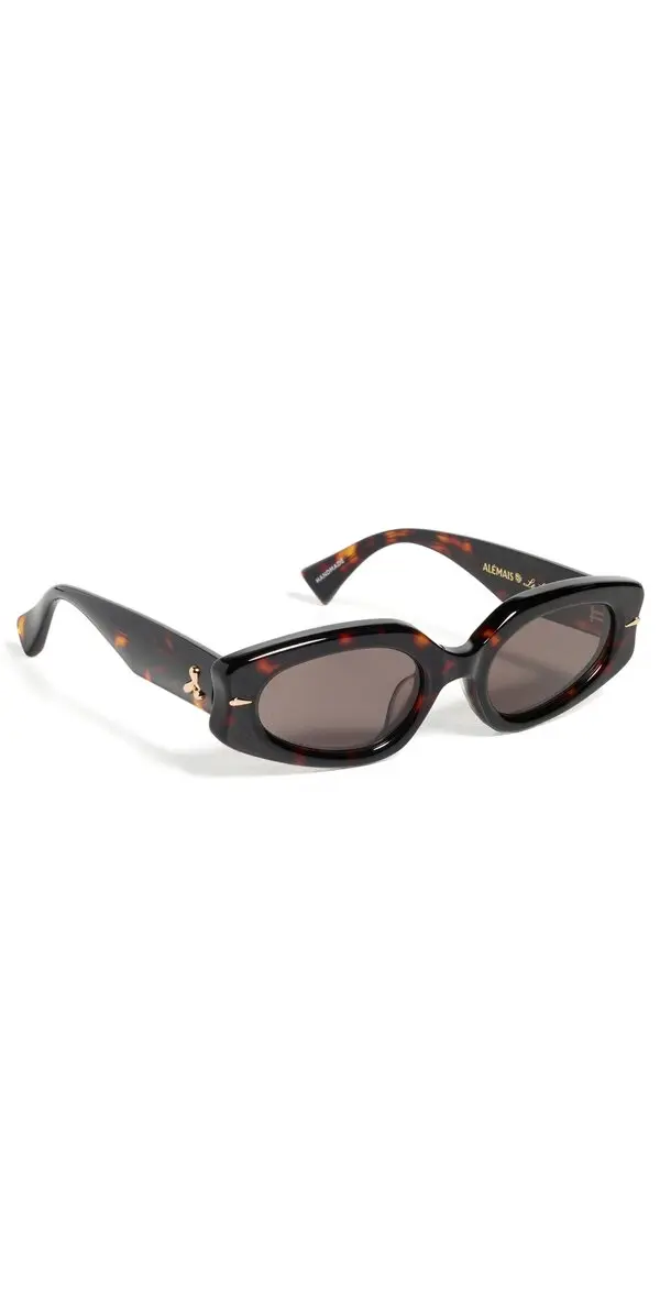 Le Specs X Alemais Lunar Sunglasses - Tortoiseshell