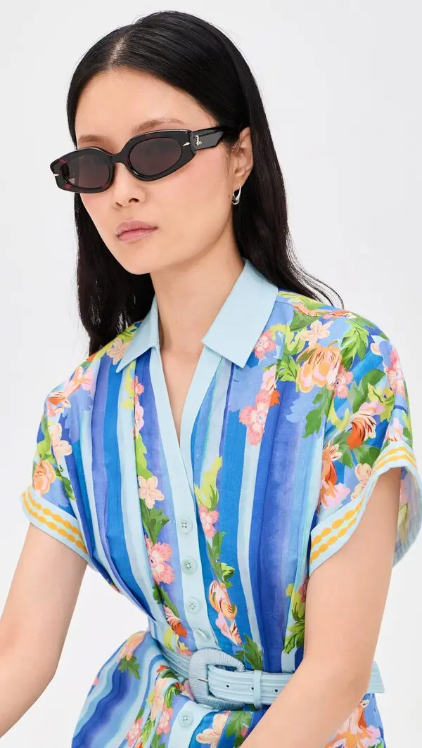 Le Specs X Alemais Lunar Sunglasses - Tortoiseshell