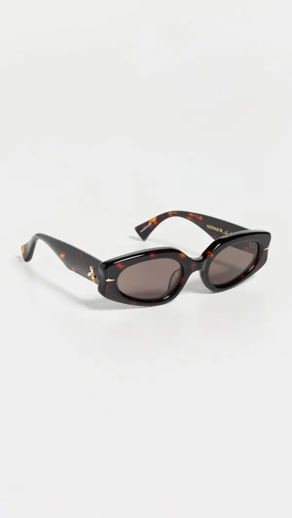 Le Specs X Alemais Lunar Sunglasses - Tortoiseshell