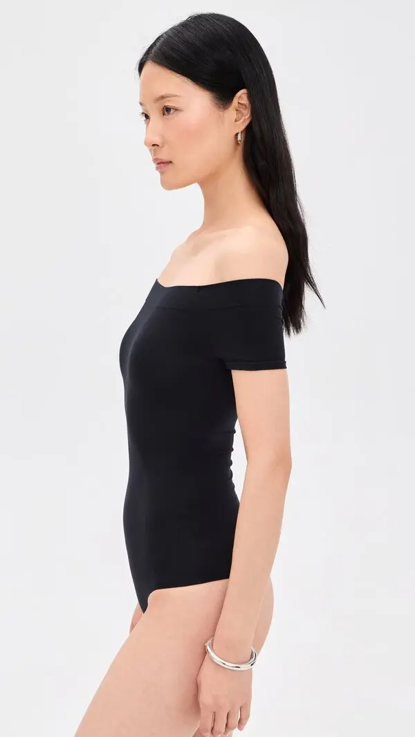Commando Ballet Cap Sleeve Thong Bodysuit