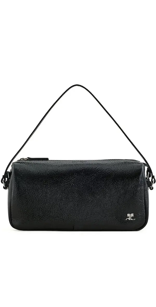 COURREGES Soft Naplack Camera Bag - Black