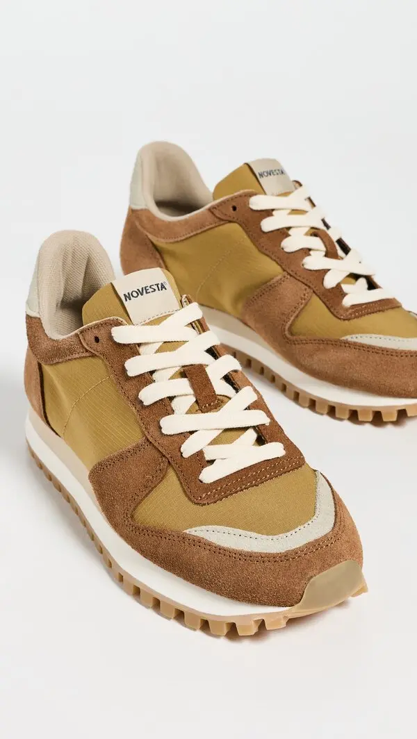 Novesta Marathon Trail Wrangler Sneakers - Cognac