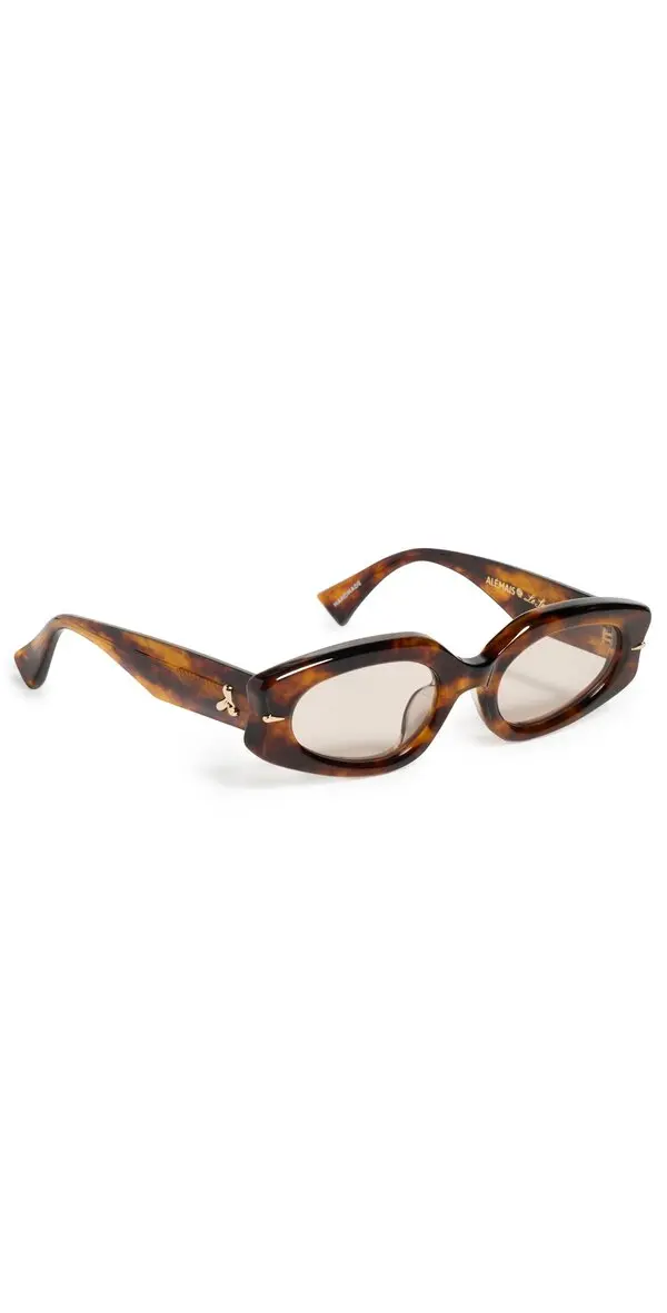 Le Specs X Alemais Lunar Sunglasses - Haze Tortoiseshell