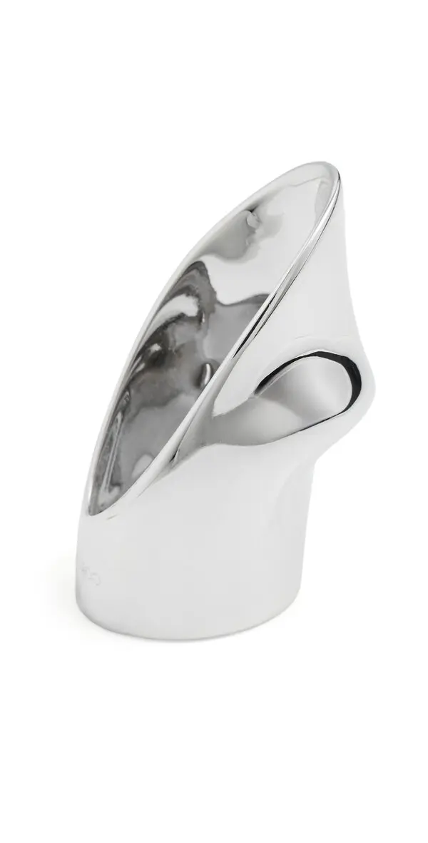 COURREGES Melting 32 Degrees Ring - Silver