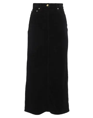 GANNI Maxi Skirt In Corduroy With Stretch