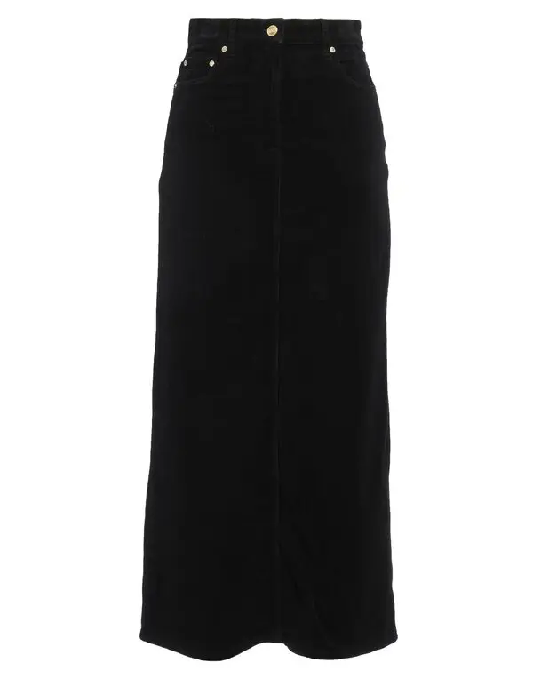GANNI Maxi Skirt In Corduroy With Stretch