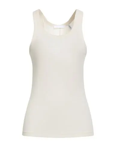 Helmut Lang Pima Cotton & Modal Jersey Tank Top - Cream