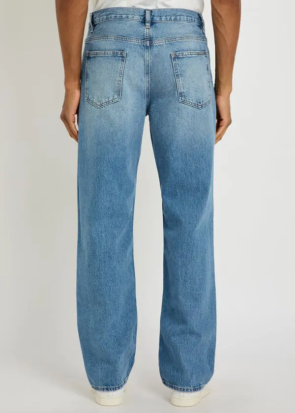 FRAME Relaxed Straight-leg Jeans