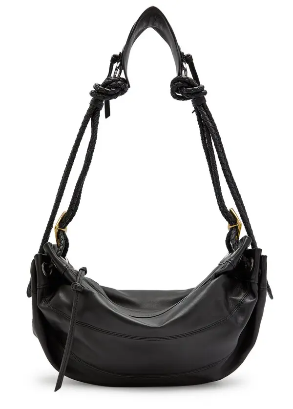 Isabel Marant Étoile Maia Medium Braided Leather Shoulder Bag
