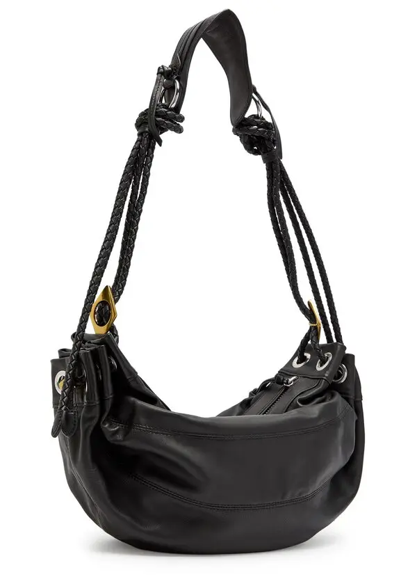 Isabel Marant Étoile Maia Medium Braided Leather Shoulder Bag