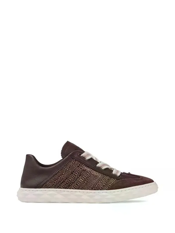 JIMMY CHOO Diamond Light Flex Sneakers - Brown