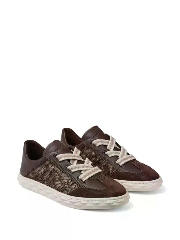JIMMY CHOO Diamond Light Flex Sneakers - Brown