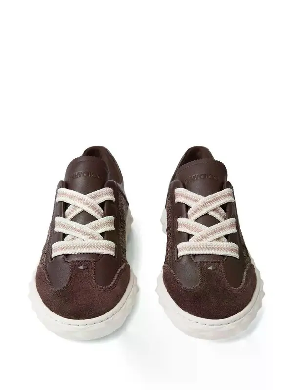 JIMMY CHOO Diamond Light Flex Sneakers - Brown