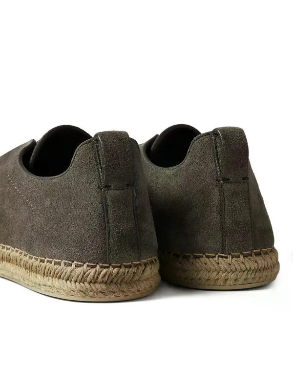 Zegna Triple-stitch™ Suede Espadrilles
