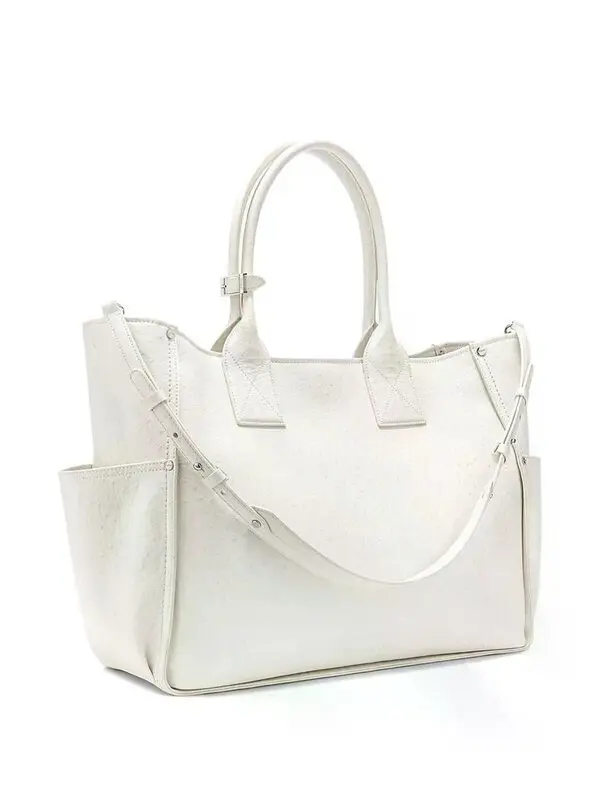 GANNI Posy Bag In Ostrich Textured Leather
