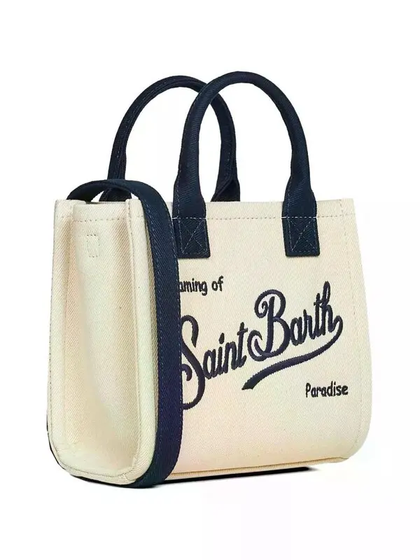 MC2 SAINT BARTH Vanity Tote Bag - White