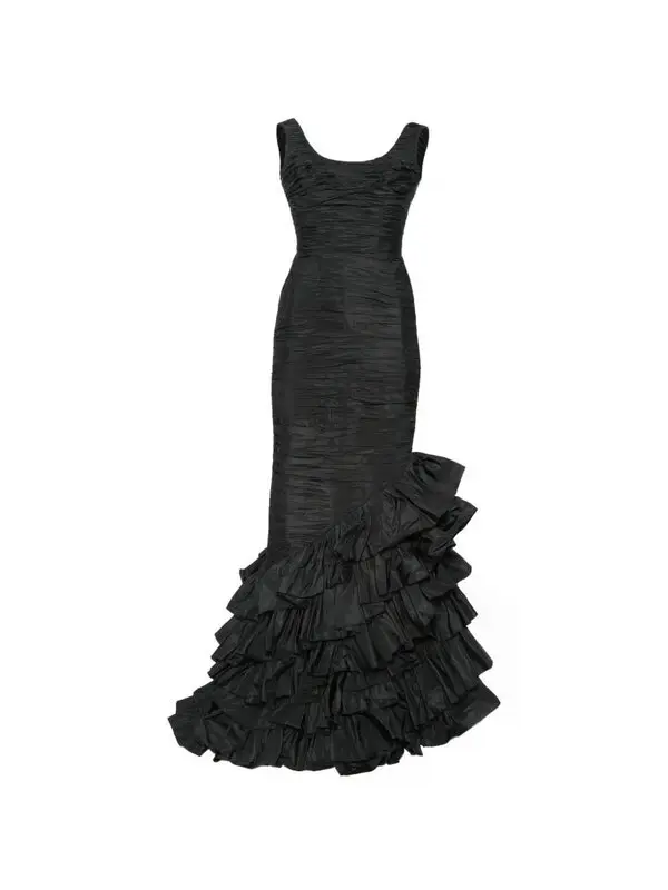 DUNESI Serafina Ruffled Gown