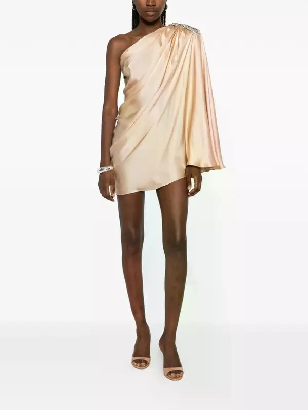 DUNESI Isadora One-shoulder Mini Dress